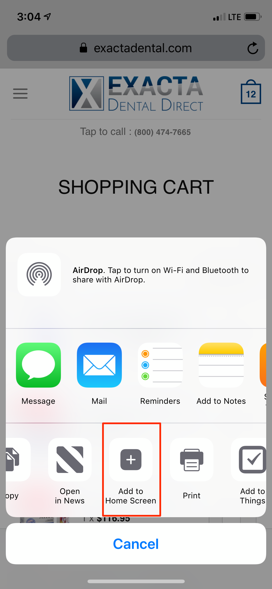 Install EXACTA Mobile on your device – EXACTA Dental Direct